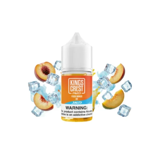 SALT King Crest Fruits Peach Mango Ice - Chile Vapo